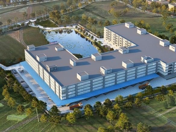 RCC Structure With Canopy - Srijan Realty